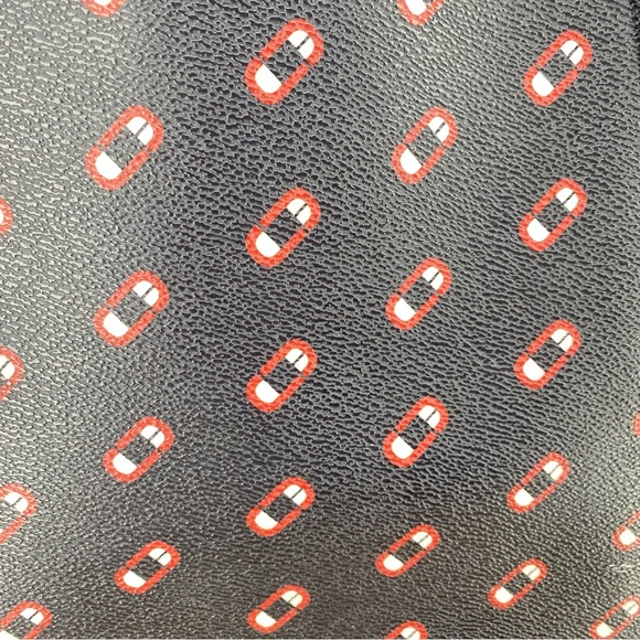 Marc Jacobs | Bags | Marc Jacobs Vintage Navy Blue Red Pill Print Tote ...